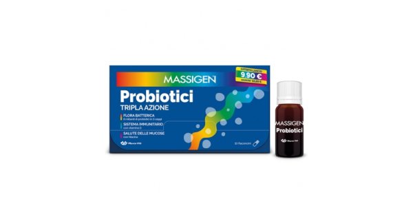 Massigen Probiotici 10flx8ml