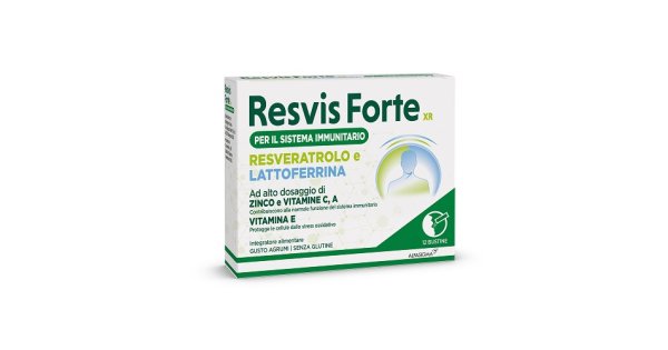 Resvis Forte Xr Integratore Per Il Sistema Immunitario e Antiossidante ...